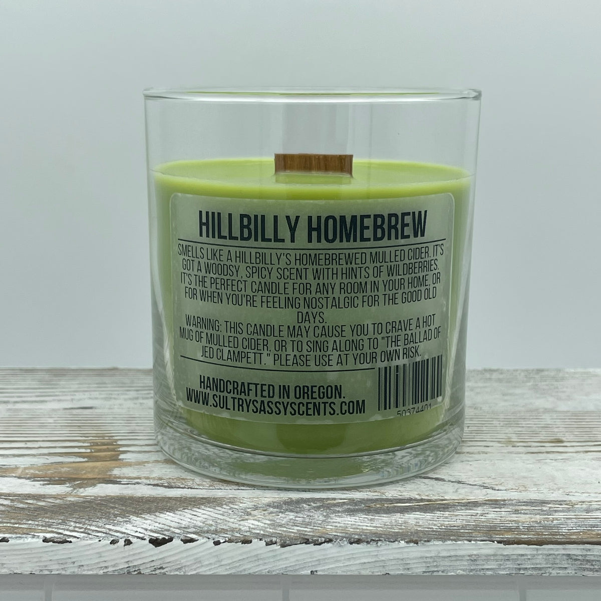 Hillbilly Homebrew - Soy Wax Candle – Sultry Sassy Scents
